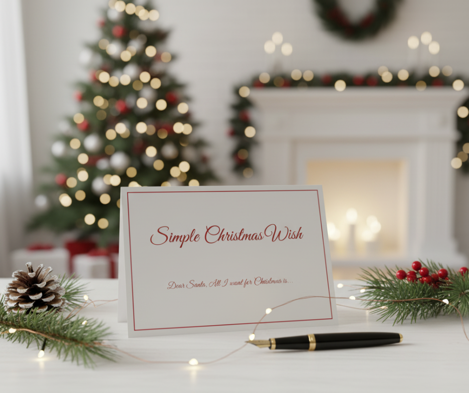 How to Write a Simple Christmas Wish: Heartfelt and Meaningful Messages ...